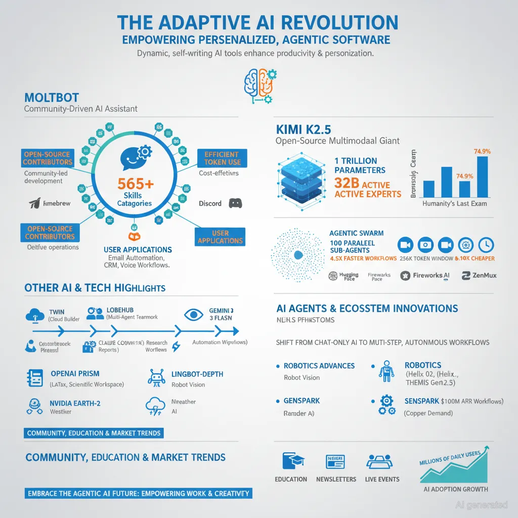 Moltbot AI Assistant and Kimi K2.5 Multimodal Model Advances - SingleApi